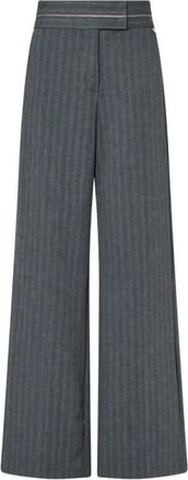 Liu Jo Pantalon large - Femme - Pantalons - Gris - Taille: 40 FR