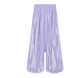 Emporio Armani Damen, Hosen, Lila, SGr&ouml;&szlig;e