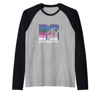 Giesswein Pastellfarben Farbverlauf MTV-Logo Raglan