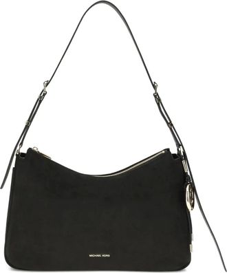 Michael Kors Femme, Sacs, Noir, Taille: ONE Size Nolita Medium Nubuck Convertible Shoulder Bag