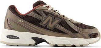 New Balance Unisex 740 in Braun/Rot, Wildleder/Mesh, Gr&ouml;&szlig;e 37.5