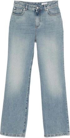 Alexander McQueen Jean Droit - Bleu