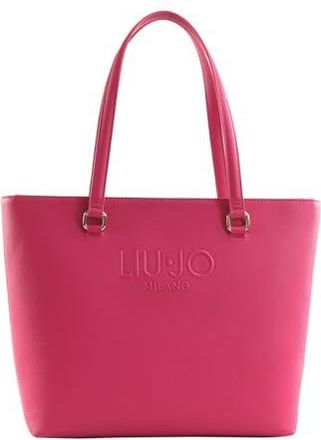 Liu Jo Halona Shopping Tote Dark Pink