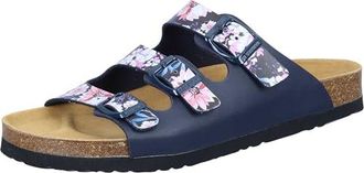 Dr. Brinkmann Femme Novelda Pantoletten Mule, Bleu, 37 EU