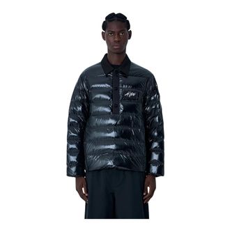 Moncler Padded Vardar Shirt Jacket - - Jackets - Herren - Schwarzk - XL