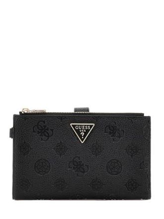 Guess porte-monnaie Cresidia II SLG Double Zip Organizer Black noir