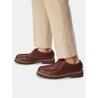 Clarks Halbschuhe Clarks Cleyhill Seam 26186417 Braun