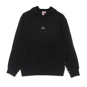 Kappa Schwarzer Kapuzenpullover mit Wappen - - Sweatshirts & Hoodies - Herren - Schwarzk - XS