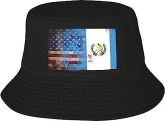 Generic Chapeau De Godet Drapeau Guat&eacute;malt&egrave;que R&eacute;tro Am&eacute;ricain Chapeaux De Soleil De Plage &Agrave; Large Bord Mode Bonnet Soleil, pour La Randonn&eacute;e, Chasse, Sports,