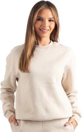 Carlheim Womens Sweatshirt Harper Branded, Beige, X-Large