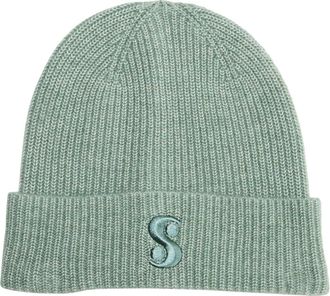 s.Oliver Strickm&uuml;tze mit Logo-Stickerei