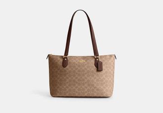 Coach Gallery Tote aus Signature-Canvas