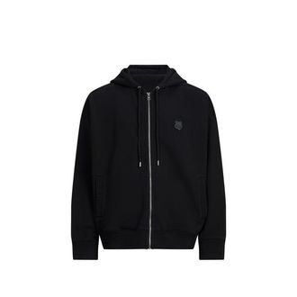 Maison Kitsun&eacute; Sweat oversize en coton m&eacute;lang&eacute;