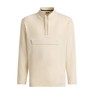 Kiton Kaschmir Rollkragen Sweatshirt - - Knitwear - Herren - Beige - L