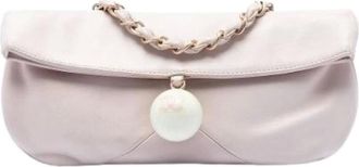 Chanel Pre-owned Vintage Shoulder Bag - Femme - Pre-owned - Beige - Taille: ONE Size