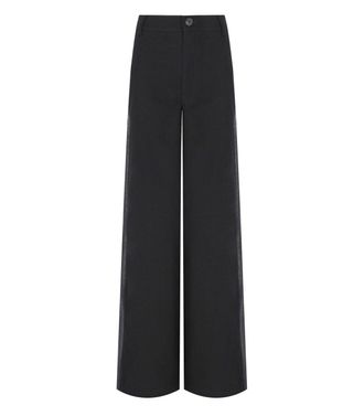 Essentiel PANTALON WIDE LEG GORROR NOIR ESSENTIEL ANTWERP