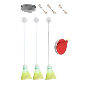 Generico Automatischer Badminton-Trainer, Badminton-Trainer, Badminton-Trainingshilfe f&uuml;r einen Spieler, Badminton-Ausr&uuml;stung f&uuml;r Koordinationstraining