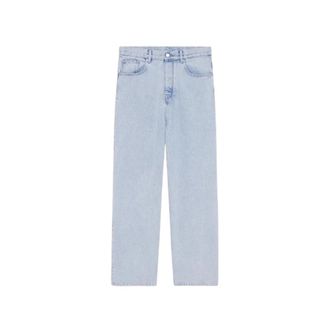 Dr&ocirc;le de Monsieur Le Jean Baggy D&eacute;lav&eacute; - - Jeans - Herren - Blau - L