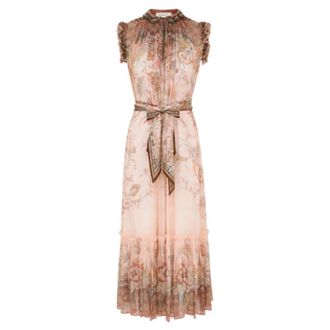 Zimmermann Femme, Robes, Multicolore, Taille: 40 FR Alchemy Flutter Dress