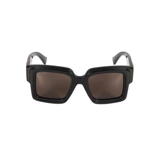 Gucci Quadratische Sonnenbrille mit Azetatrahmen - - Accessories - Damen - Schwarzk - ONE SIZE
