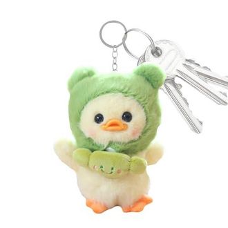 Generic Petit porte-cl&eacute;s canard en peluche, porte-cl&eacute;s canard en peluche, porte-cl&eacute;s avec pendentif de canard mignon, porte-cl&eacute;s de canard en peluche &agrave; la mod