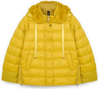 Fiorella Rubino Damen, Jacken, Gelb, 6XLGr&ouml;&szlig;e