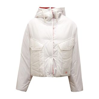 OOF Wear Subway Reversible Padded Jacket - - Jackets - Damen - Wei&szlig; - S/M