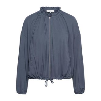 &Co Woman R&uuml;schenkragen Bomberjacke - - Jackets - Damen - Blau - M