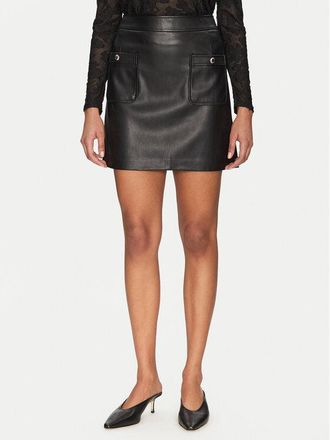 Morgan Rock aus Kunstleder 251-JMAY Schwarz Regular Fit