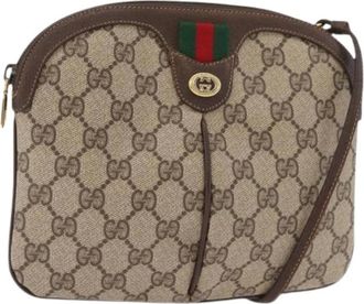 Gucci Sac bandouli&egrave;re vintage doccasion - Femme - Pre-owned - Beige - Taille: ONE Size