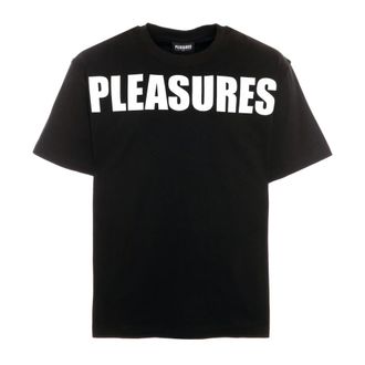 Pleasures Homme, Tops, Noir, Taille: XL Heavyweight T-Shirt