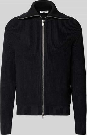 Marc O'Polo Denim Strickjacke mit Zweiwege Rei&szlig;verschluss