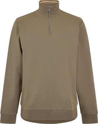 HUGO BOSS Stimmann Fleece-Oberteil f&uuml;r Herren (Braun)