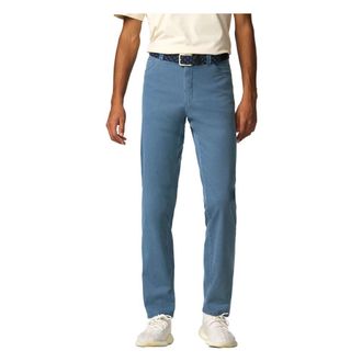 Meyer Chino Hose Dublin Grau - - Trousers - Herren - Grau - W31
