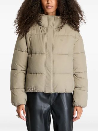 Calvin Klein veste &agrave; logo imprim&eacute; - Tons neutres