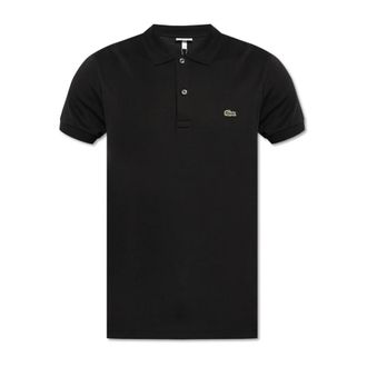 Lacoste Cotton Polo - - Tops - Herren - Schwarzk - XL
