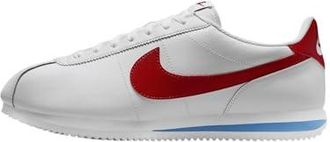 Nike Nike Homme Cortez Sneaker, White/Varsity Red/Varsity Blue, 38.5 EU