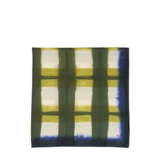 Moismont Foulard Yoko &agrave; carreaux en coton