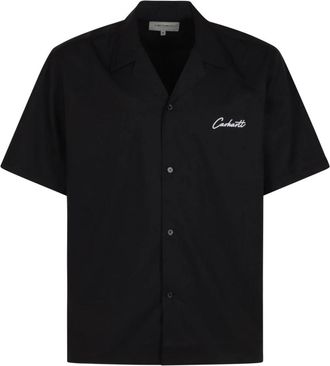 Carhartt Work in Progress Homme, Chemises, Noir, Taille: S S/S Delray Shirt