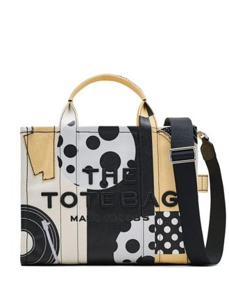 Marc Jacobs x Derrick Adams sac cabas The Canvas Medium - Blanc