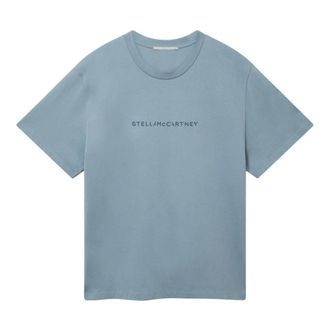 Stella McCartney Iconic T-Shirt - - Tops - Damen - Blau - XS