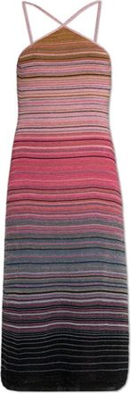 Akep Femme, Robes, Multicolore, Taille: 38 FR Robe Fil Lurex