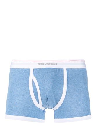 Dsquared2 boxer à bande logo - Bleu