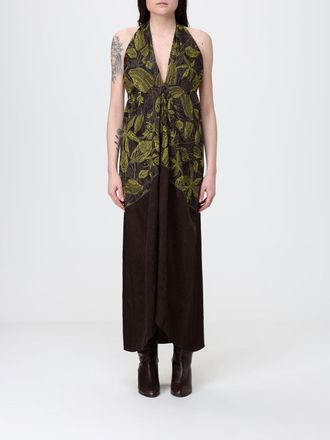 Tela Midikleid aus Seidenmischung mit Blumenprint