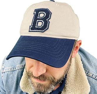 Bombers Original Casquette Homme Femme Baseball en Coton (B-Cap Navy)