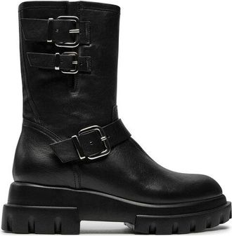 AGL Stiefeletten Chunky Biker D756589PGKD0711013 Schwarz