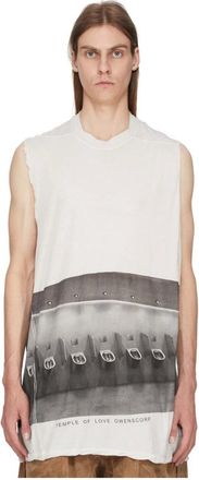 Rick Owens Homme, Tops, Multicolore, Taille: S Oversized Crew Neck Tank Top
