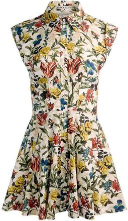 Alice & Olivia Kurzes Kleid - Creme