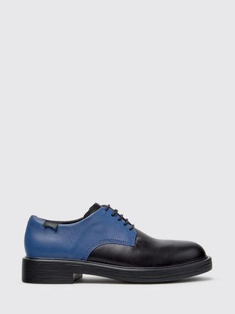 Camper Chaussures Derby Twins en cuir de veau lisse &agrave; motif bicolore