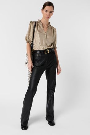 Gerard Darel Chemisier - Top CEVA - Jaune